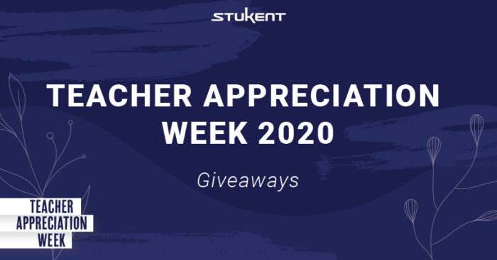 Teacher Appreciation Week 2020 Giveaways - Stukent : Stukent