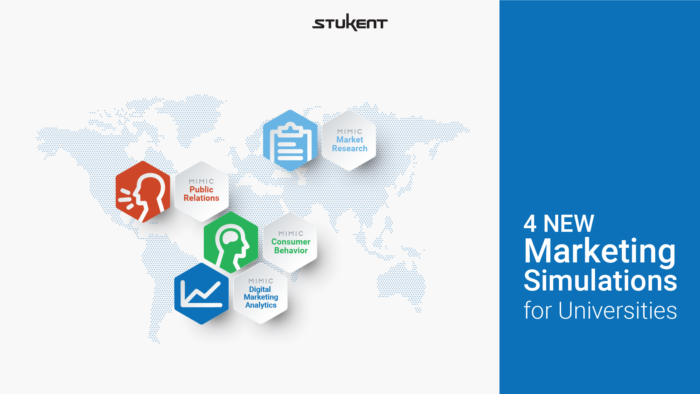 Introducing 4 Brand New First-In-The-World Marketing Simulations : Stukent