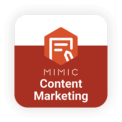Mimic Content Marketing I Content Marketing Simulation : Stukent
