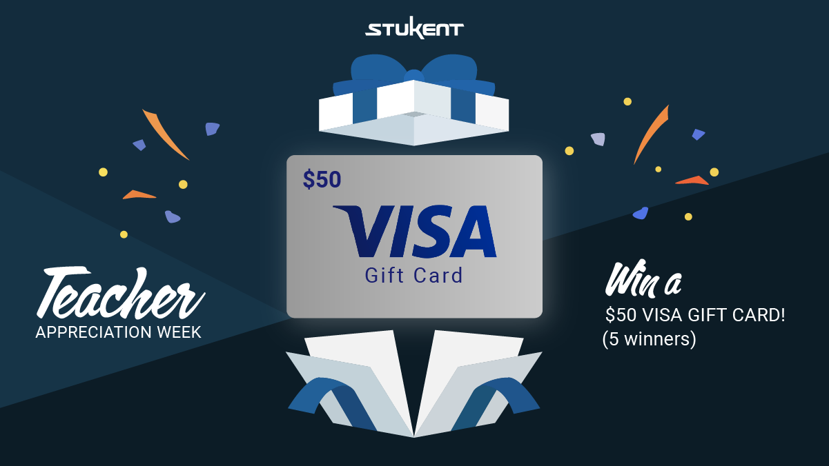 Teacher Appreciation Week 2022 Giveaways - Stukent : Stukent