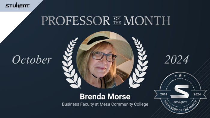 Stukent Professor of the Month: Brenda Morse - Stukent : Stukent