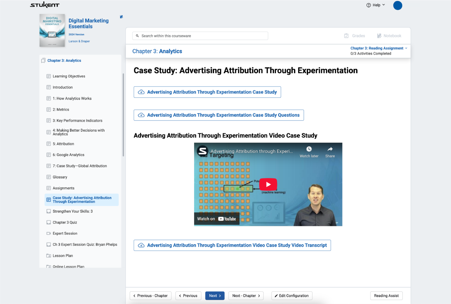 Digital Marketing Textbook & Simternship™ | Real-world Resources : Stukent
